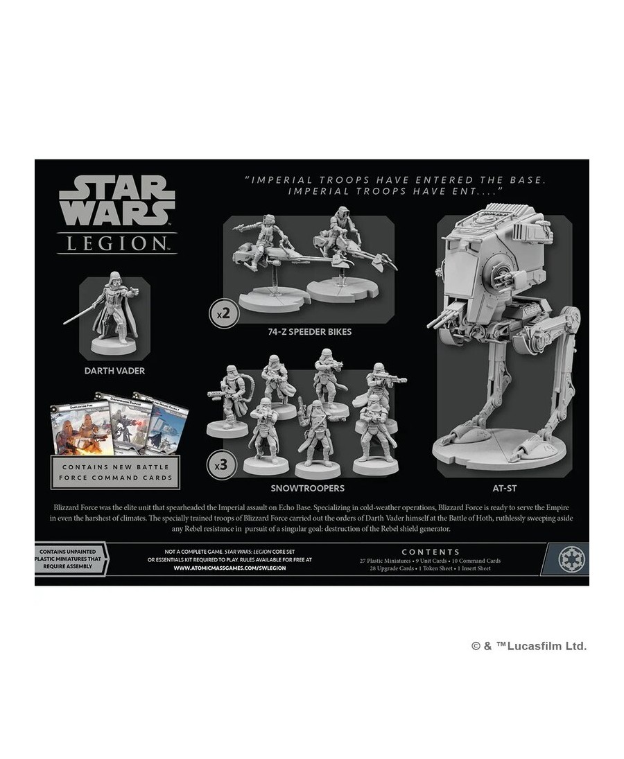 Star Wars : Légion - Force Blizzard - Boite de Forces Armée