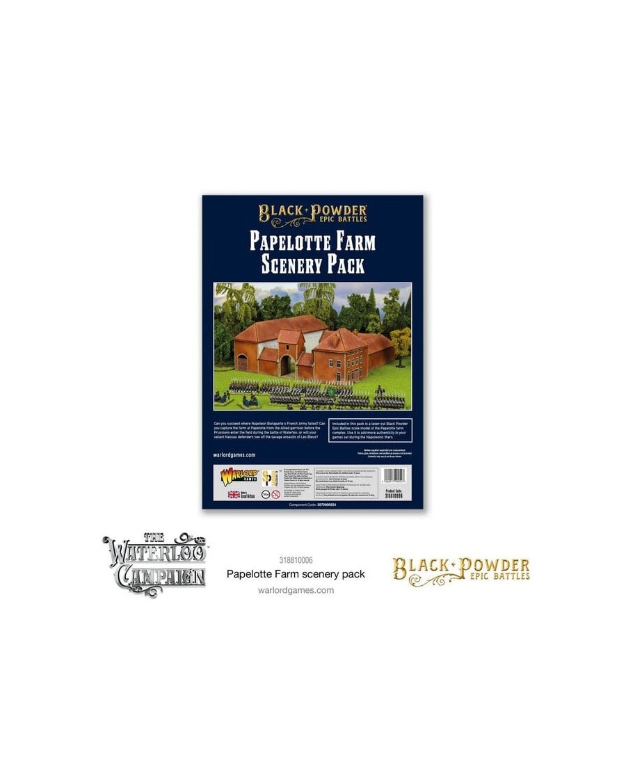Black Powder Epic Battles : Waterloo - Papelotte Farm Scenery Pack