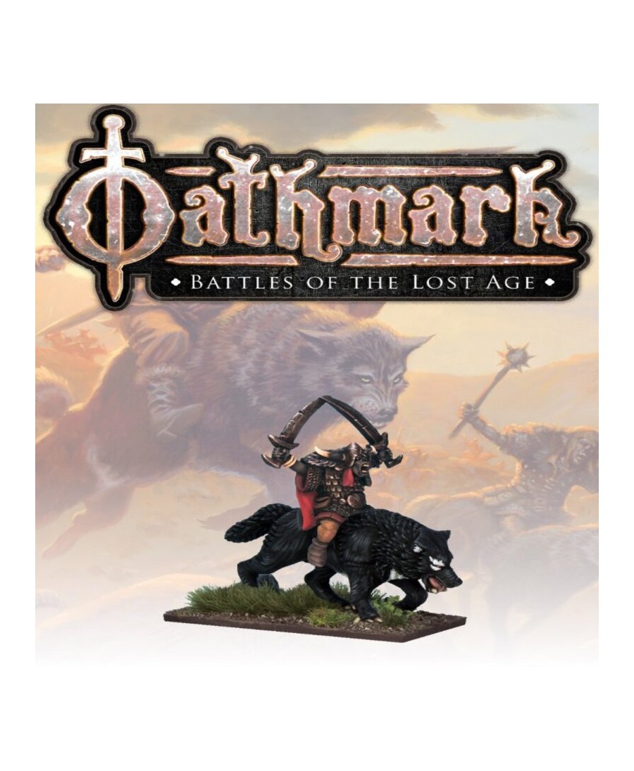 Oathmark : Battles of the Lost Age - Goblin Wolf Rider Lord