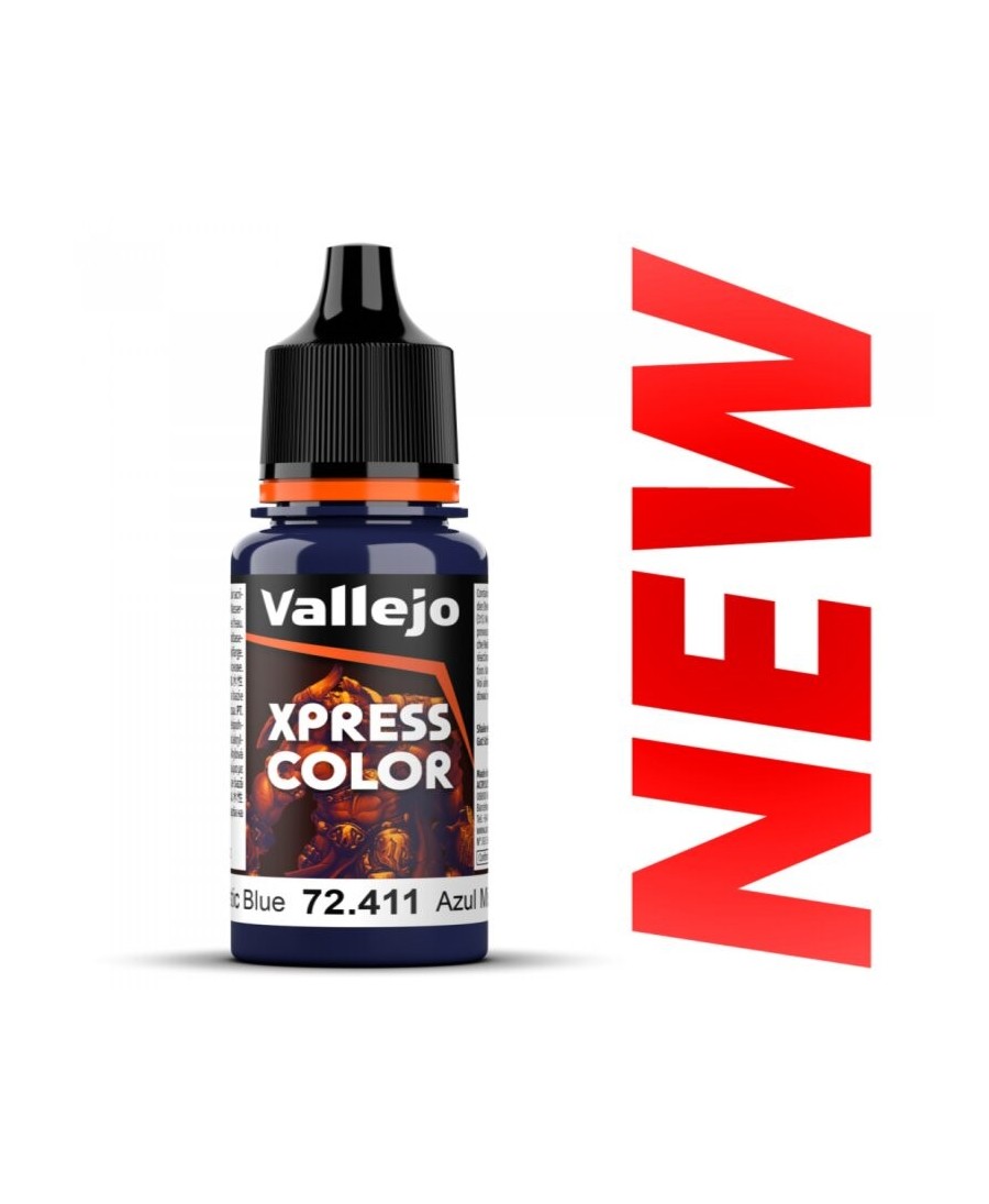 Vallejo Xpress Color : Bleu Mystique - Flacon 18ml - Starplayer