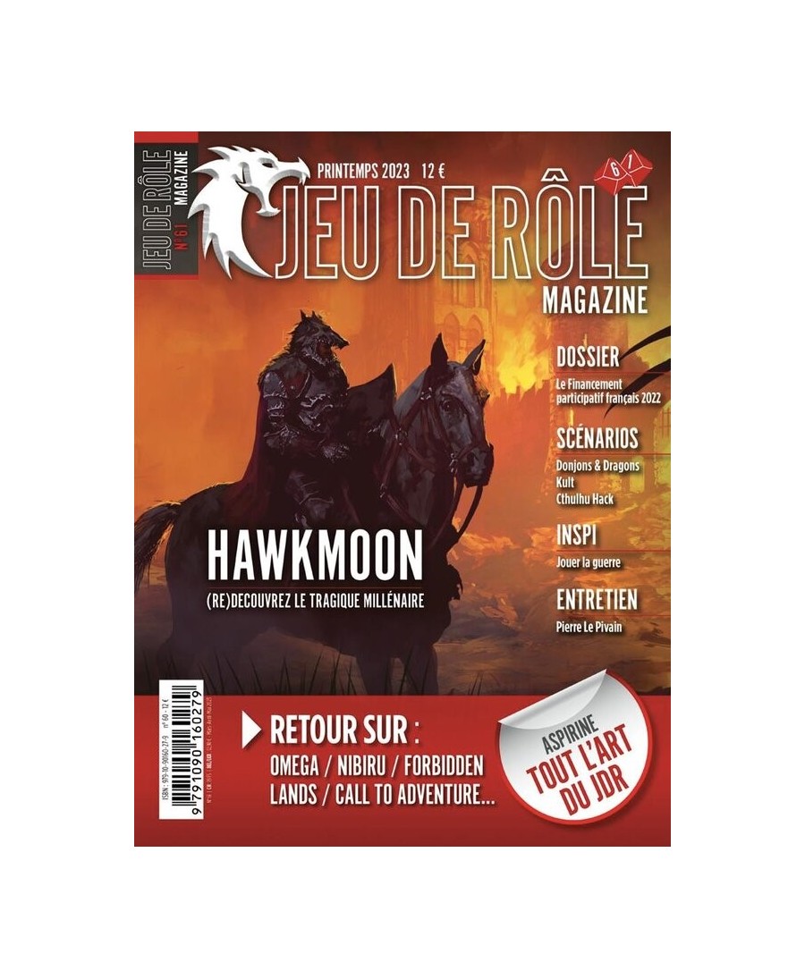 Jeux de Rôle Magazine n° 61 | Starplayer Boutique en ligne