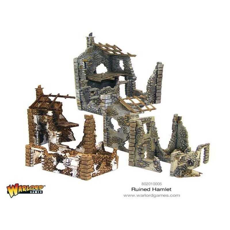 Ruined Hamlet - Bolt Action - Décors
