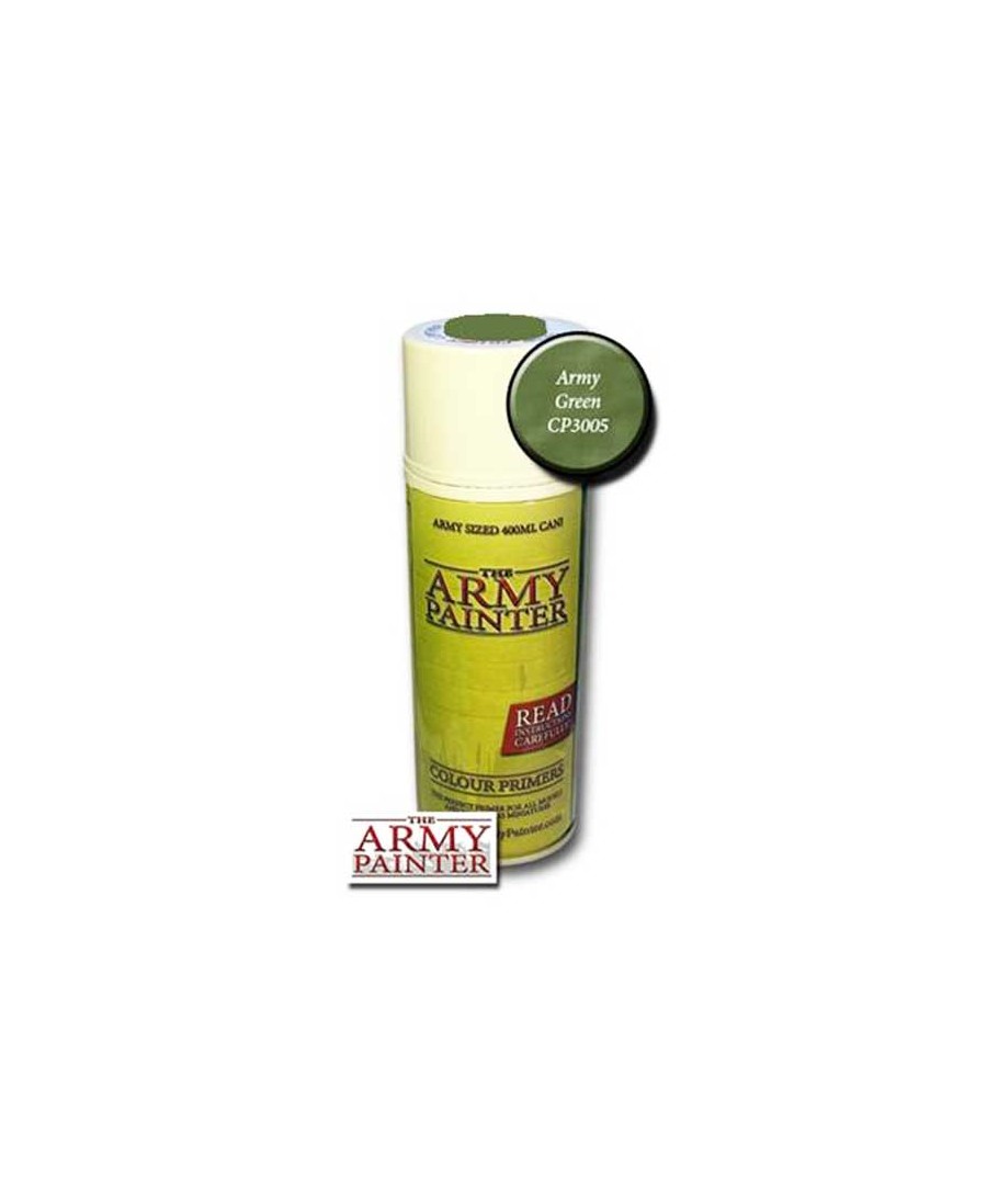 Sous Couche Army Painter : Vert Armée (400ml) | Starplayer