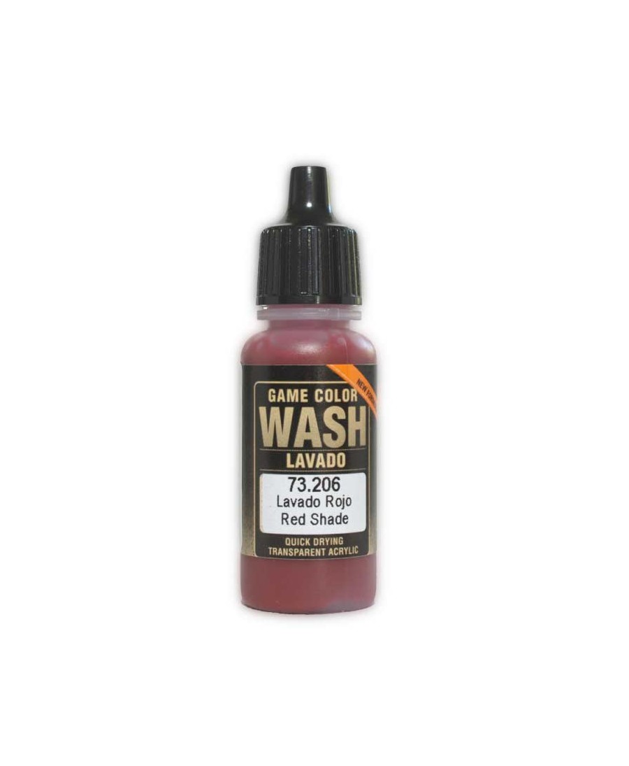 Vallejo Game Color Wash 73.206 - Lavis Rouge - Boutique Starplayer