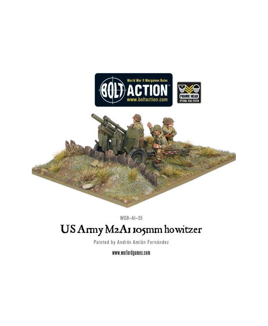 Bolt Action : US Army M2A1 105mm Howitzer | Boutique Starplayer